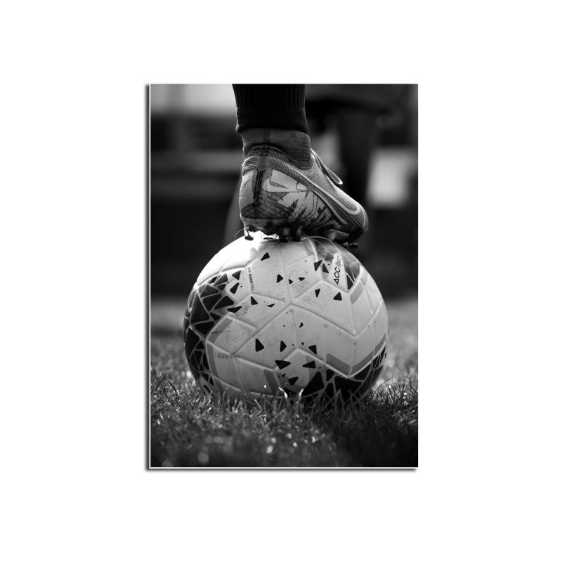 Fodbold Fokuseret Plakat
