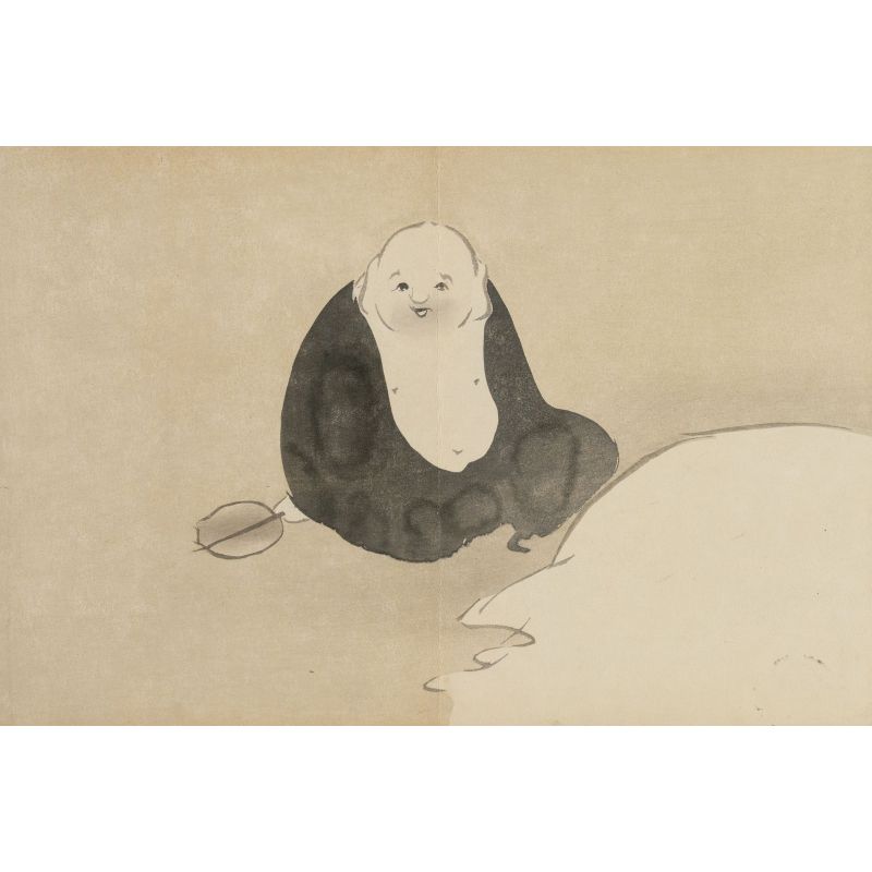 Plakat - Zen Munk Maleri