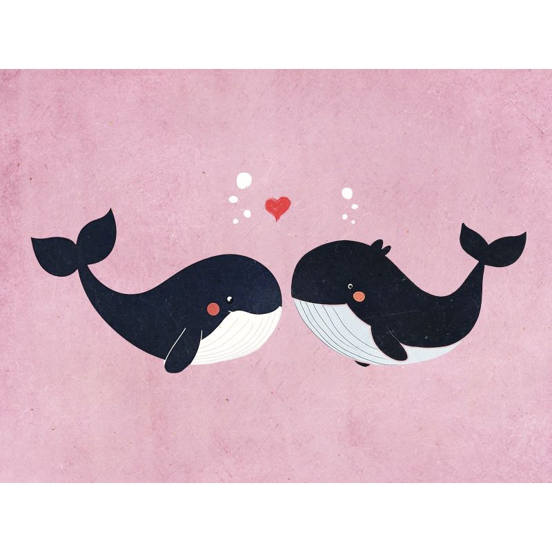 Plakat - Hval Kærlighed