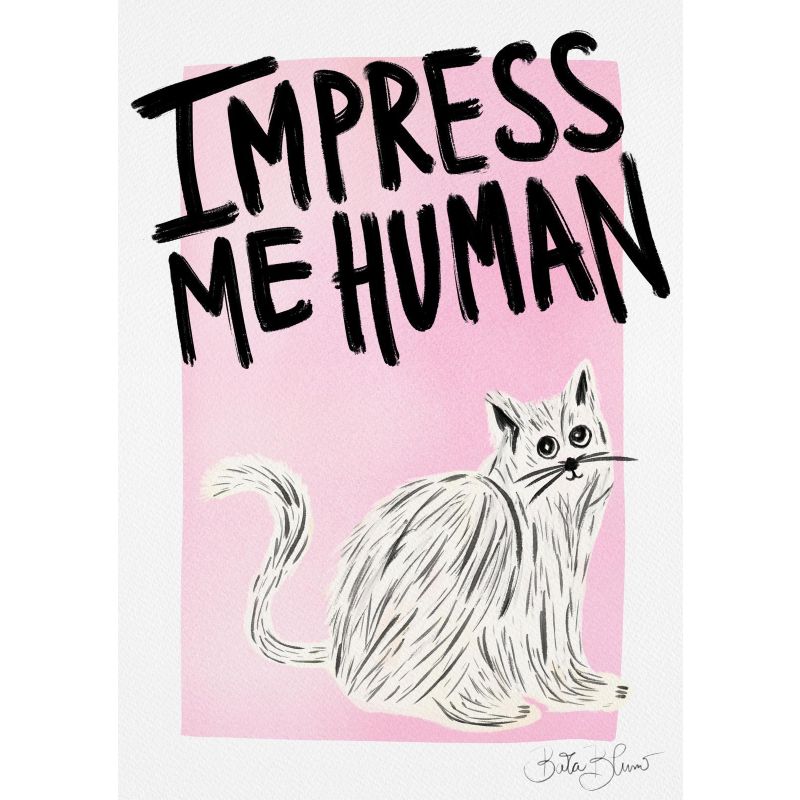 Poster - Impress Me Human