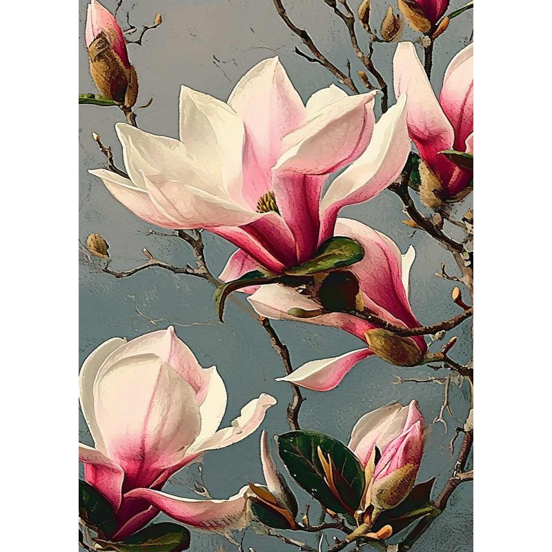 Plakat - Pink Magnolia