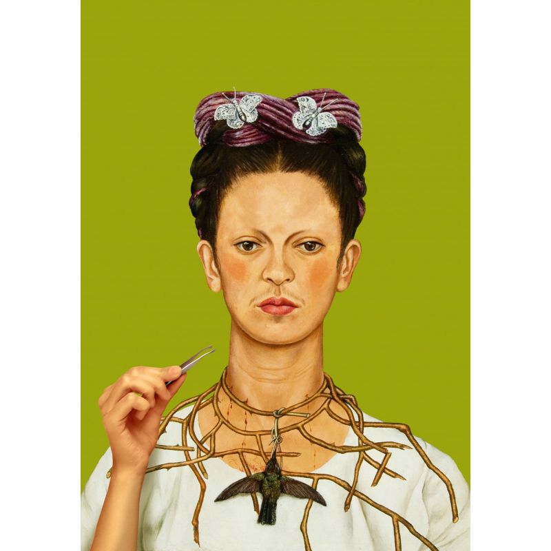 Plakat - Frida Kahlo Portræt