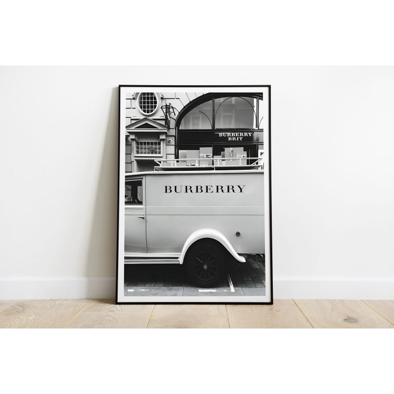 Poster - Vintage Burberry Design