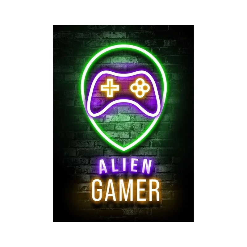 Plakat - ALIEN GAMER
